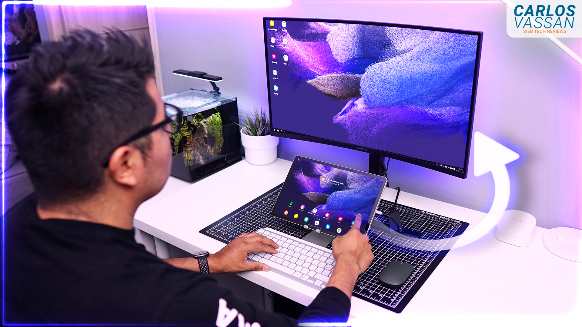 ¿Cómo convertir una tablet Android en una computadora? | Carlos Vassan