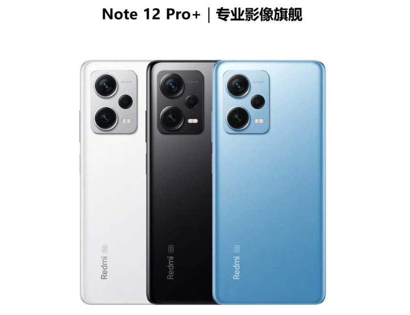Imágenes oficiales y specs de los nuevos Redmi Note 12 Pro que llegan ...