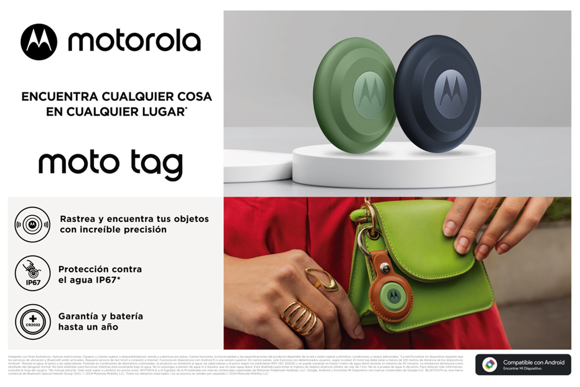 Moto tag | El gadget de rastreo de Motorola llega a México | Carlos Vassan