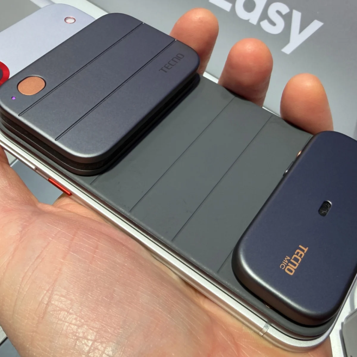 Tecno Atom teléfono modular: así funciona el smartphone magnético ...