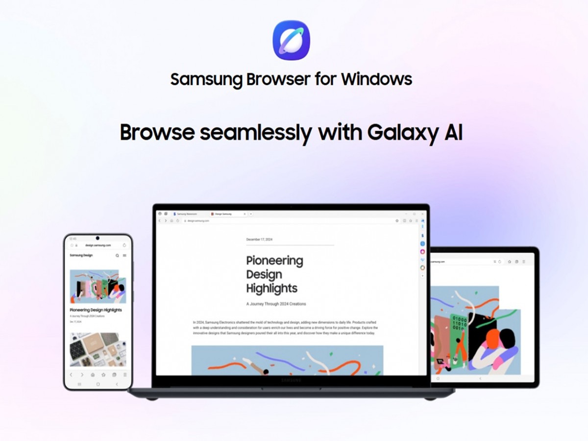 Samsung Browser Windows ya es global: IA, continuidad con Galaxy y más ...